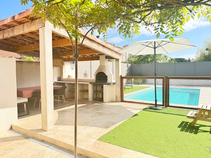 Villa Familiale Avec Piscine à 10min De La Plage - Palavas-les-Flots