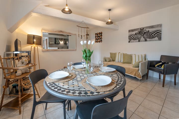 Appartement Chic 2 Chambres - Roanne Centre - Mably