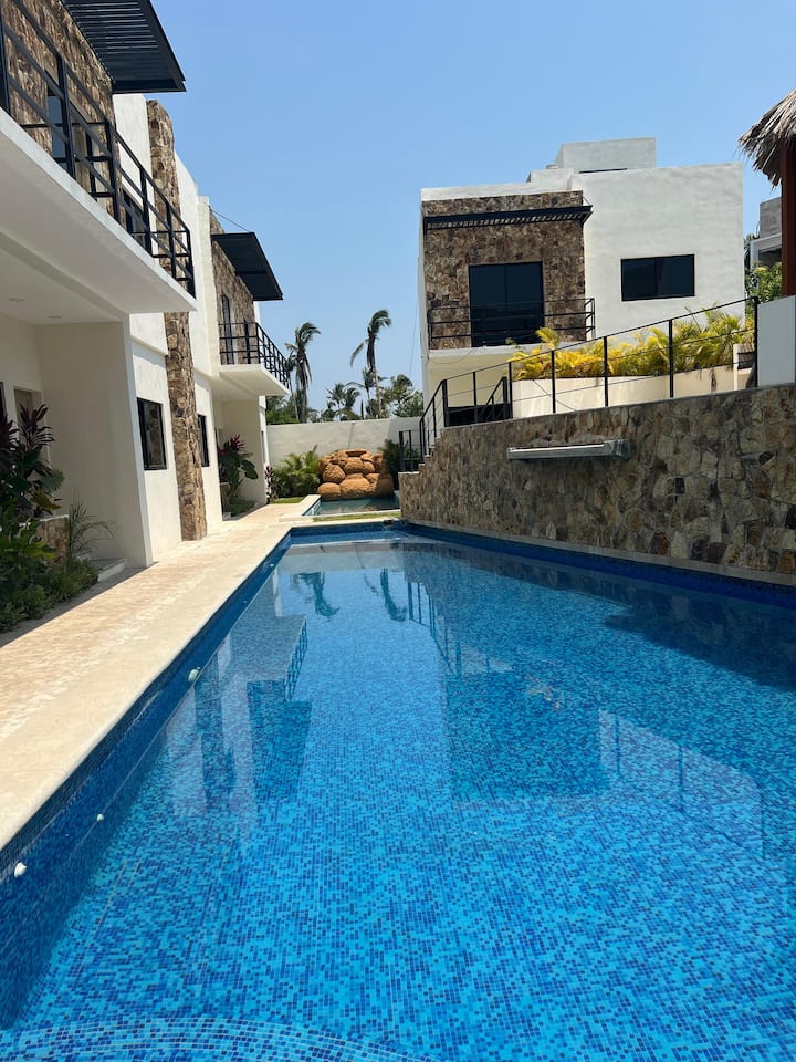 @Aca Diamante 4br Jacuzzi/albe - Acapulco
