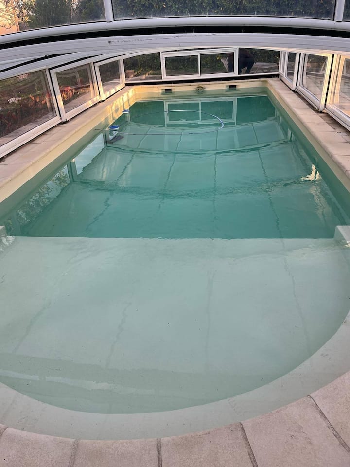 Villa Calme Piscine Couverte - Lunel