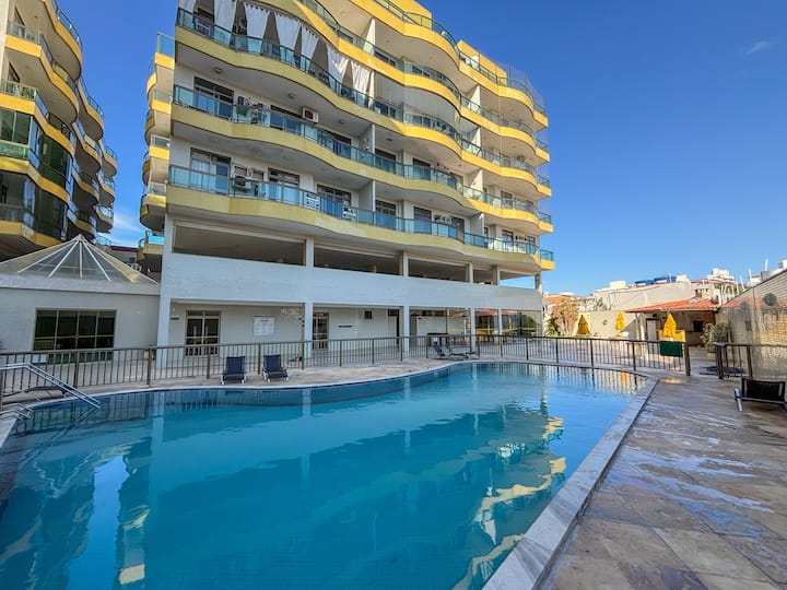 106 Centro Apto Novo E Completo C/ Piscina E Ar. - Brazil