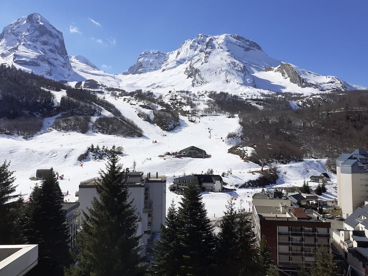 Appartement Vue Montagne Pied Des Pistes 6 Pers. - Station d'Artouste