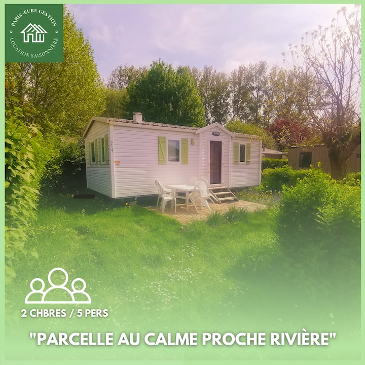 Mobilhome Cosy 2 Chambres / 5 Personnes Au Calme - Anet
