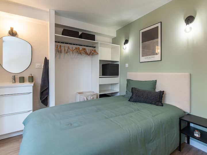Chambre En Coliving Avec Salle De Bain Privée - Lyon