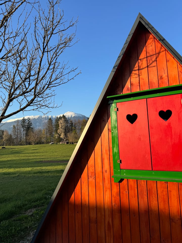 Glamping Mesec & Zarja | In Nature & Mountain View - Lesce