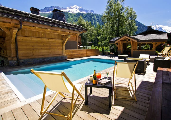 Chalet Cristal 13 Pers | Sauna Jacuzzi - Chamonix-Mont-Blanc