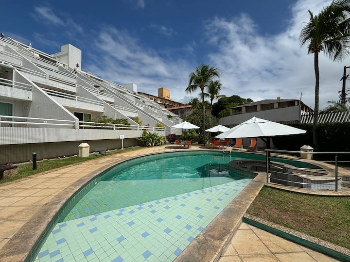 Flat Completo - Varanda Vista Mar - 5o Andar - Natal