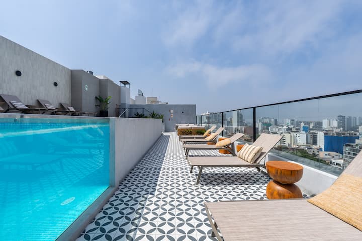 Art Of Living In Miraflores Pool, Gym & Office - Lima