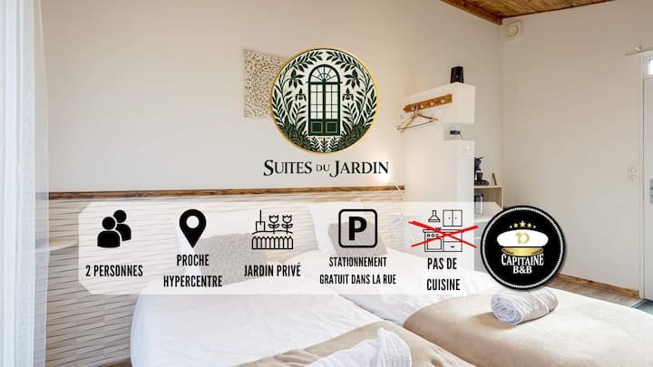 Les Suites Du Jardin 2-la Chambre Du Jour -2 Pers. - Chaumont