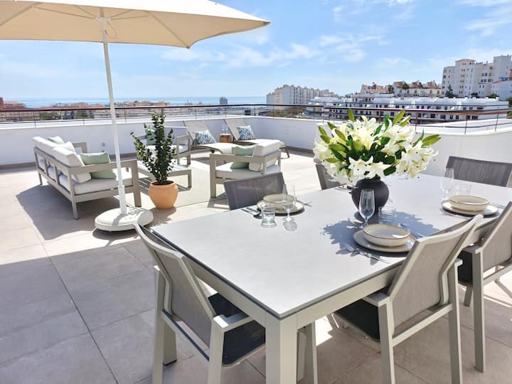 Casa Sirena - Seaview Penthouse - Estepona
