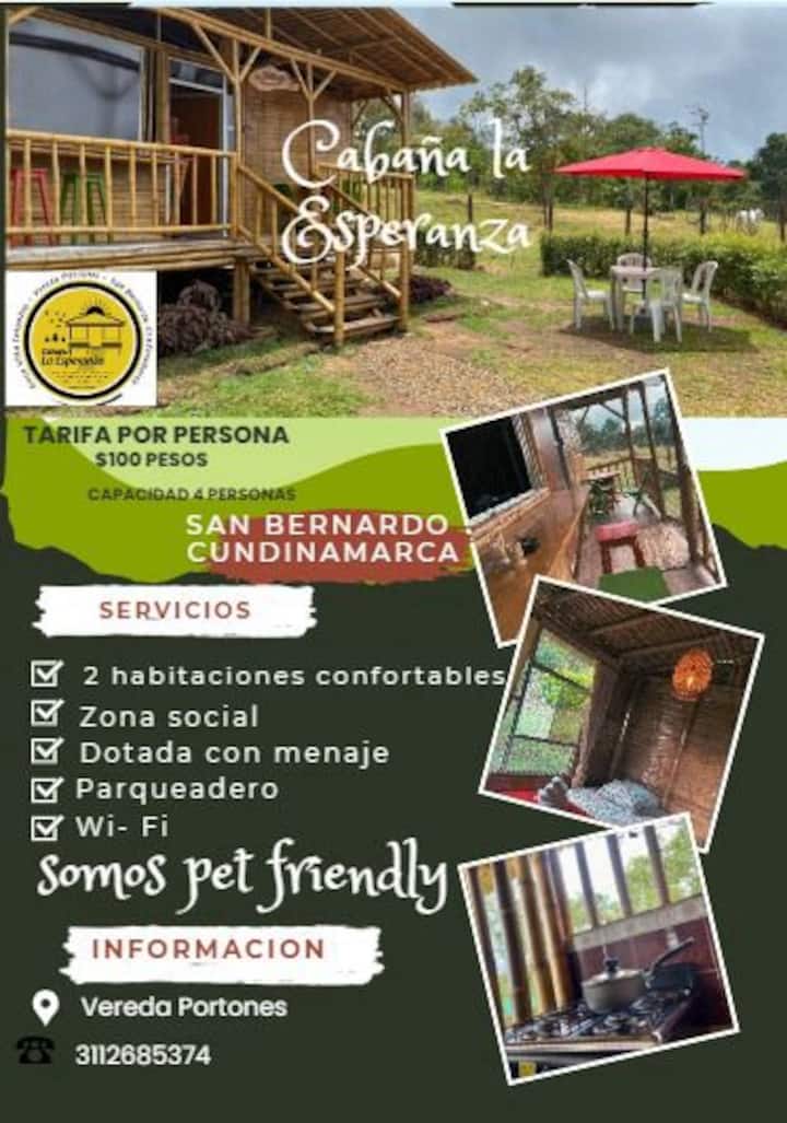 Cabaña Esperanza Naturaleza Café - San Bernardo