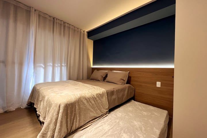 Studio Novo Ao Lado Da Usp | 3 Hóspedes | Completo - Santo Amaro