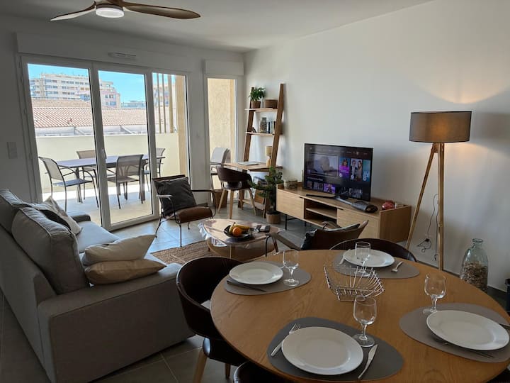 Appartement 6 Pers Proche Plage - Fréjus