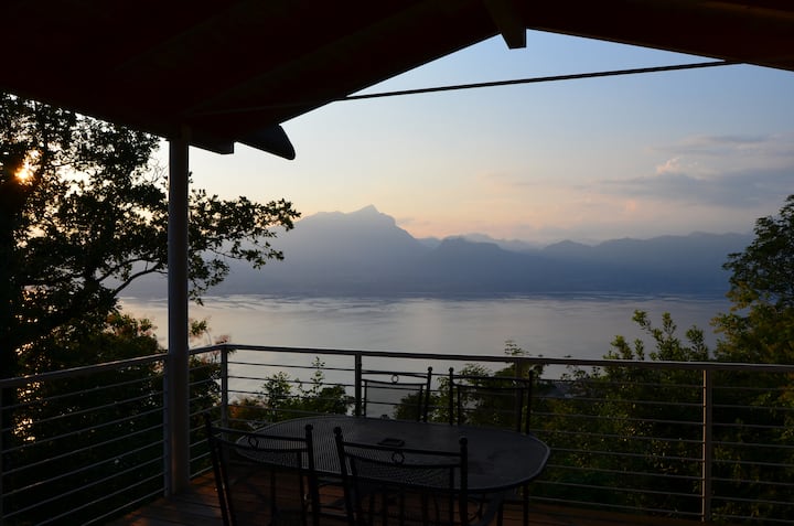Lago Di Garda Cottage Panoramico - Lake Garda