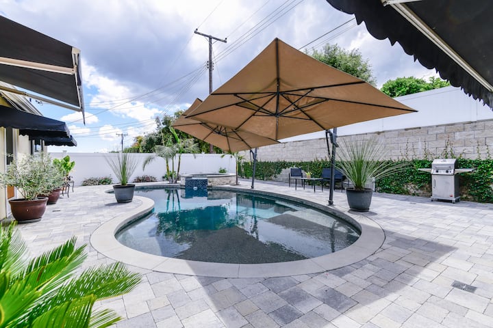 Modern 4br Home W/ Pool & Patio - Brea, CA