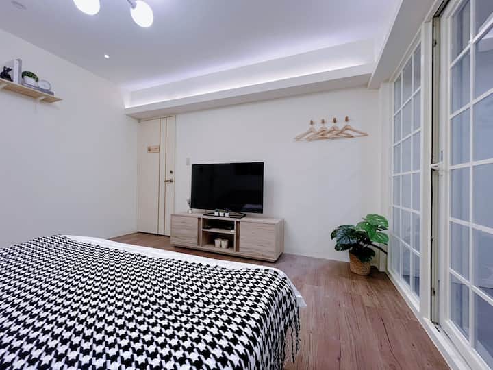 台北車站言葉兩人房 Taipei Station Double Room - 시즈 구