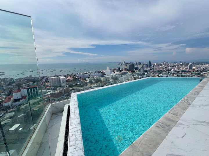 #M03市区千禧公寓地理位置优越/家电齐全/拎包入住/一居一卫 - Pattaya City