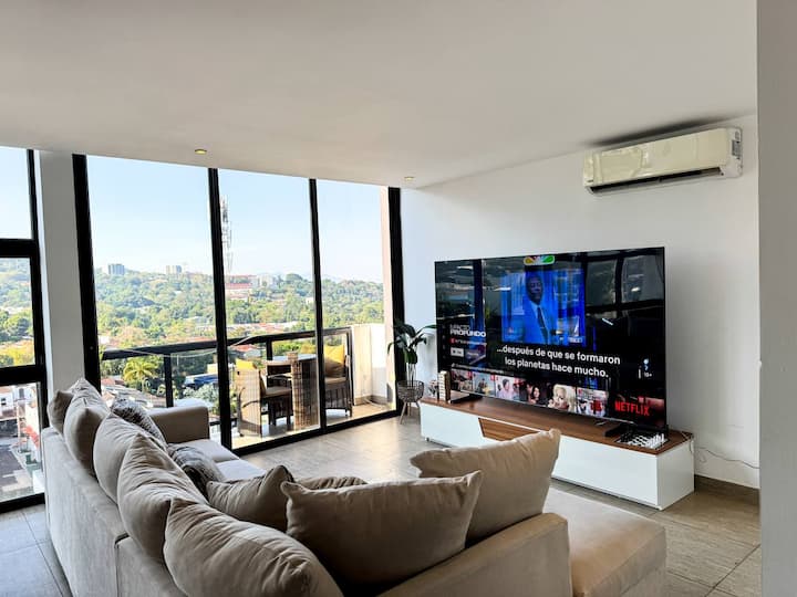 Apartamento De Lujo Vista Volcán - San Salvador
