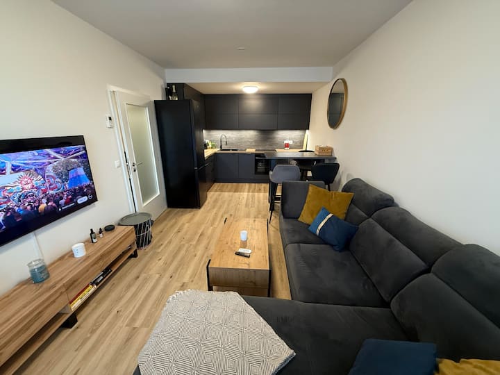 Bright Flat Near City Center - Brno
