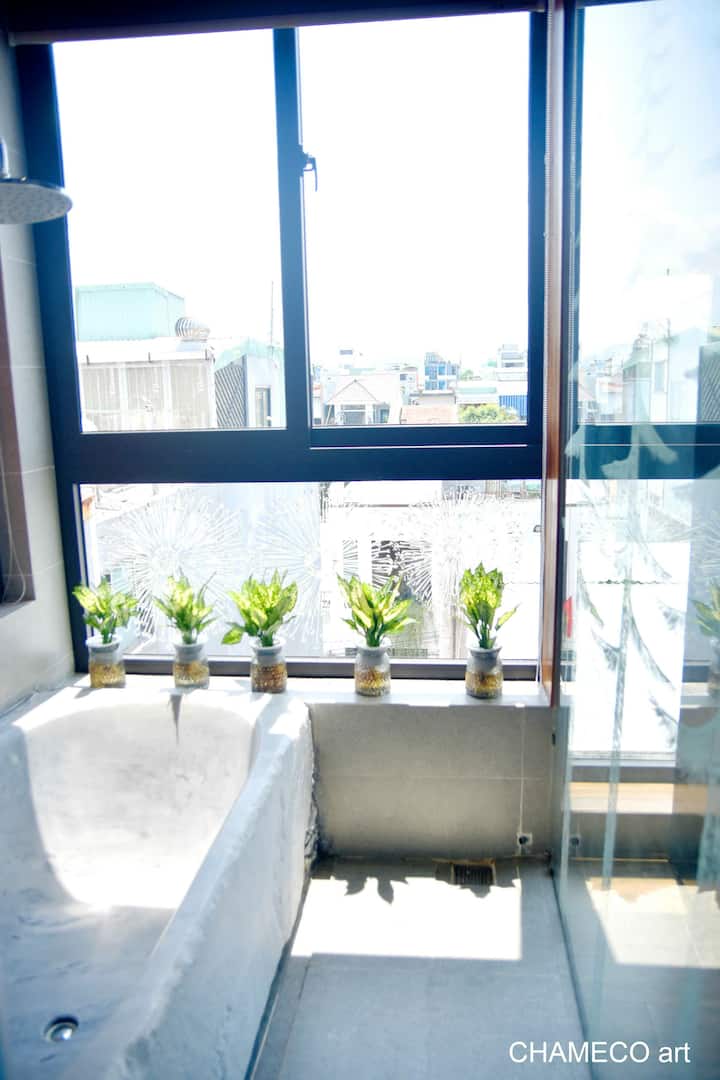 Apartment W Bathtub/balcony/near Danang Downtown - Da Nang