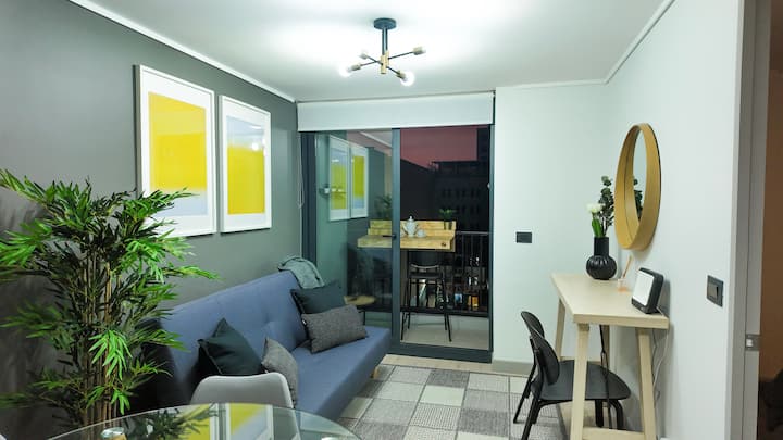 Apto. Nuevo En Casco Histórico A 3min De Metro - Santiago