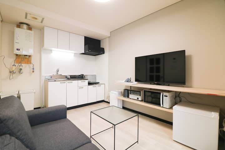 2 Min Walk From The Station / 1 Double Bed - Sapporo