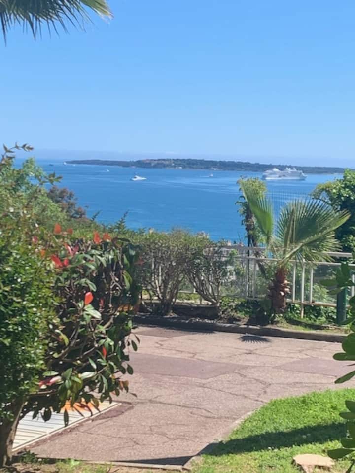 Cannes T3  6 Personnes Vue Mer Piscine Clim Wi Fi - Cannes