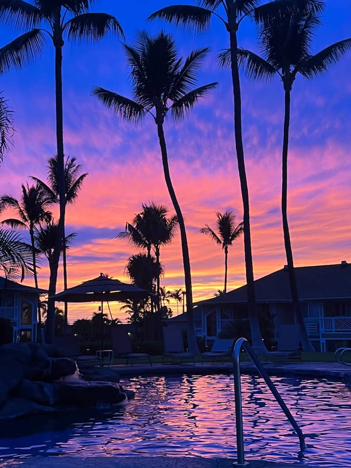 Cozy Quiet Beachside Oasis  | Pool • Views • A/c - Kailua-Kona, HI