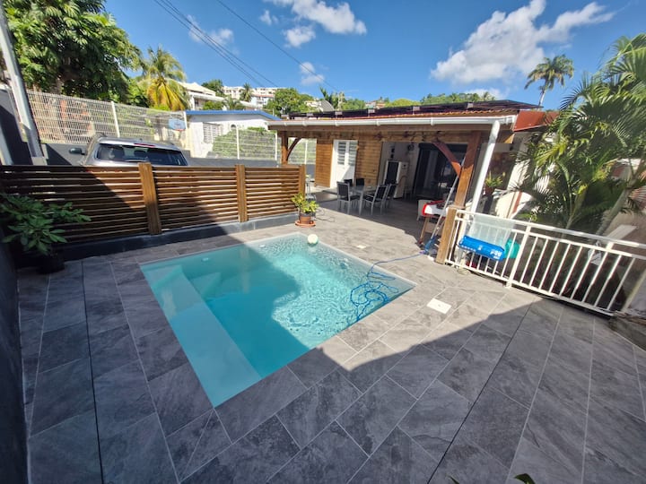 Superbe Villa Fdf Piscine Privée - Fort-de-France