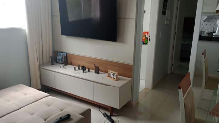 Apartamento Mobiliado 1.400 - Lauro de Freitas