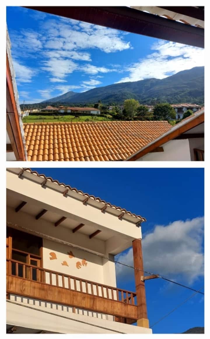 Habitación Turpial-casa Los Canelos. - Villa de Leyva
