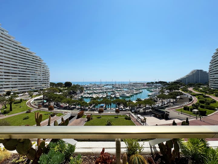 Appartement 55m² - Vue Mer - Villeneuve-Loubet