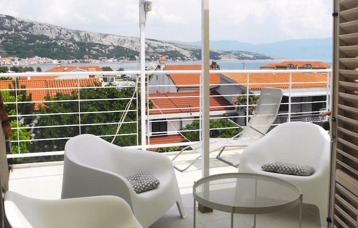 Orla Apartment With A View - Baška