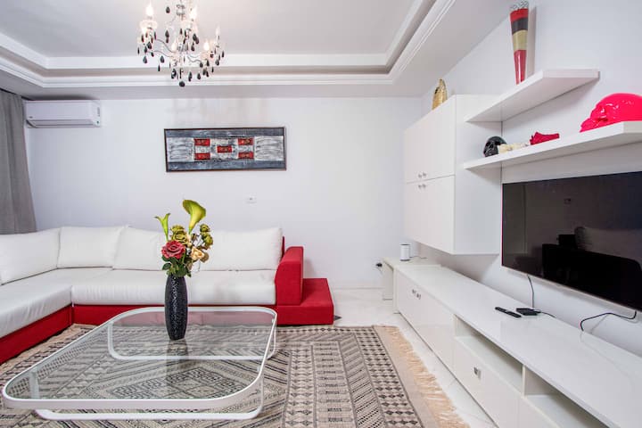 L’onde Du Lac - Appartement Chic Avec Suite Privée - チュニス
