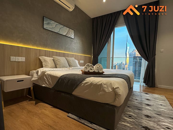 Kl/118 Tower View Luxury Cozy Suite Netflix 1080hd - Kuala Lumpur