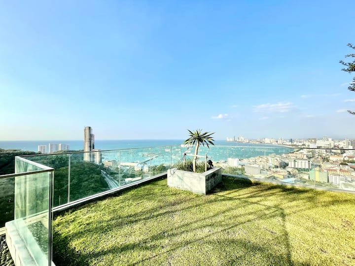 #U4市区unixx海景公寓/楼顶看日落/家电齐全/一居一卫/单间 高层 - Pattaya