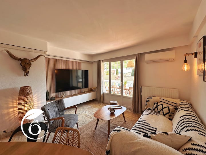 Idéal Famille, 400m Plage, 700m Sanary, Wifi, Clim - Six-Fours-les-Plages