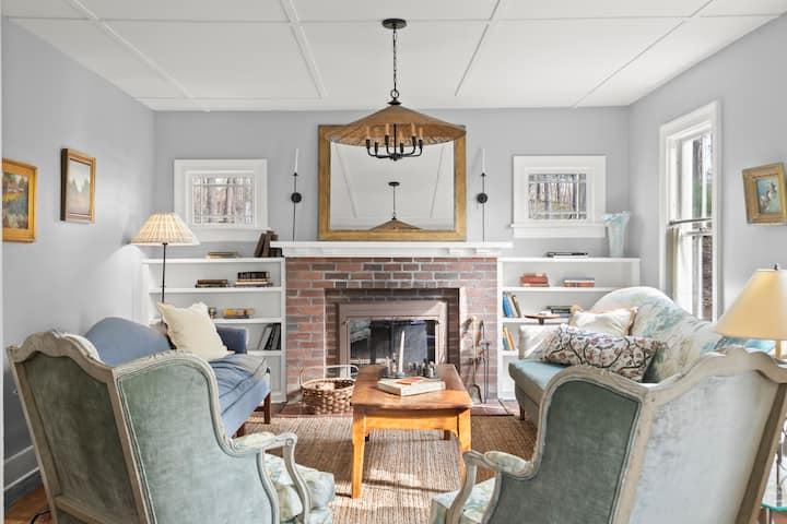 Designer Farmhouse Retreat, Sauna, Fire-pit & Golf - Schodack Island State Park, Schodack Landing