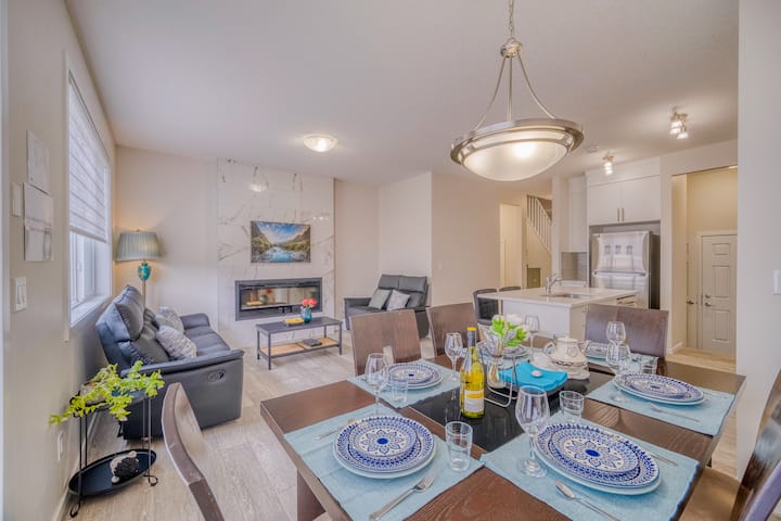 无清洁费,室内车位一个,整套房源独享,新房五张床,超级舒服家庭房,双人房,大床房,安静舒适 - Canadá