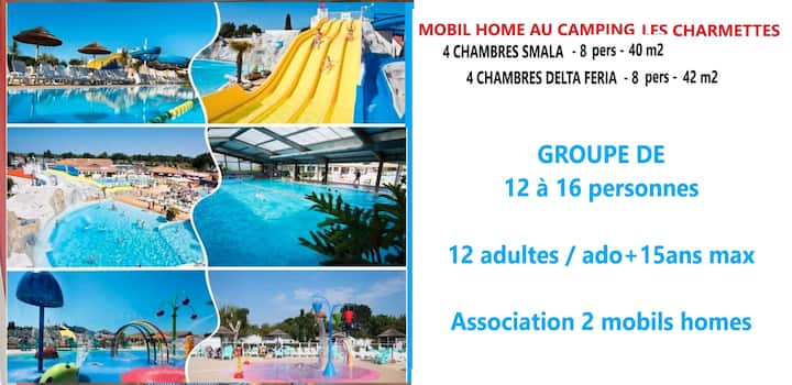 Groupe 12 à 16 Pers (12 Adultes / Ado+15ans Max) - La Tremblade