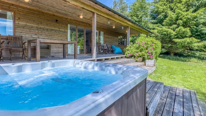 Ben Lawers Rest Cabin - Hot Tub & Loch Tay Vistas - Loch Tay