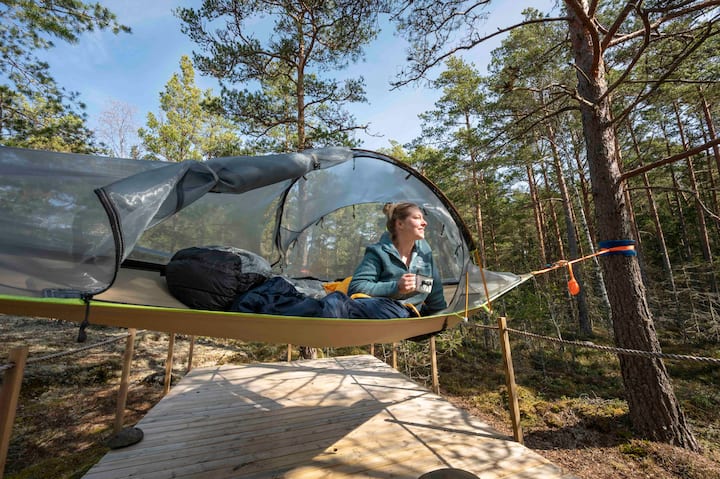 Treetent "Pine Shelter" - Kalliokumpu Eco Lodge - Kustavi
