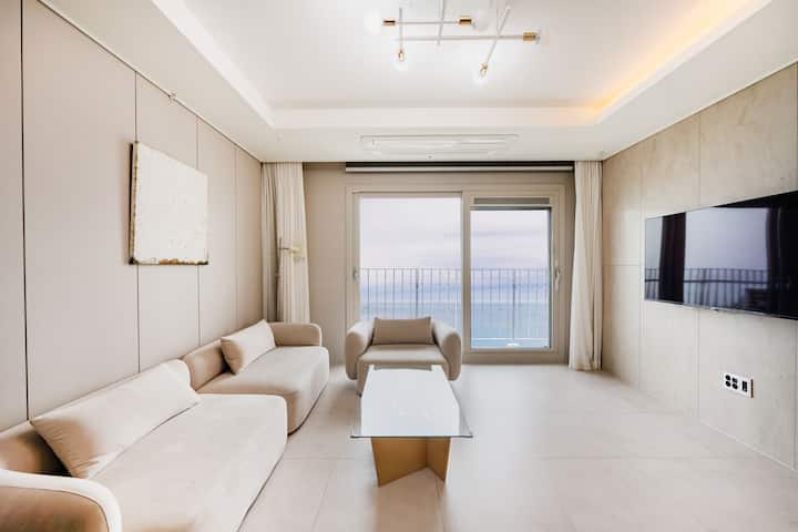 [Odays]#기장, 해운대근처#오션뷰 3룸#롯데월드,송정해수욕장,해동용궁사#쉼,힐링숙소 - Busan