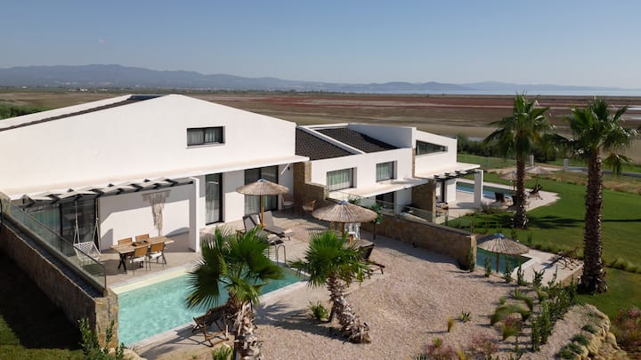 The Private Villa, Pool+grill - Халкидики