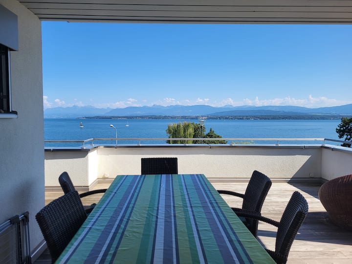 Villa By Lake Geneva With Pool - Nyon