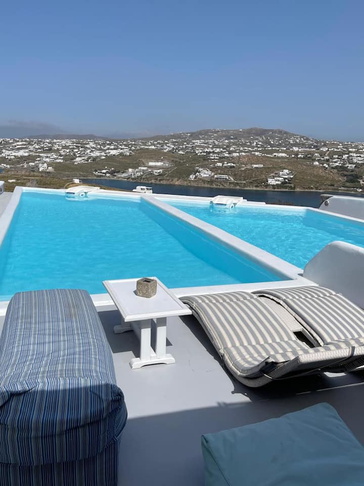 A Hidden Gem Villa+ Private Pool - Mikonos
