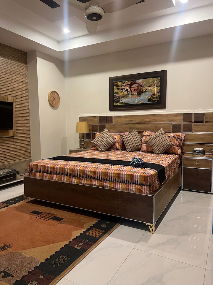 Serene 1bhk Mehmaan Khana | Deck Oasis + Wi-fi - Islamabad