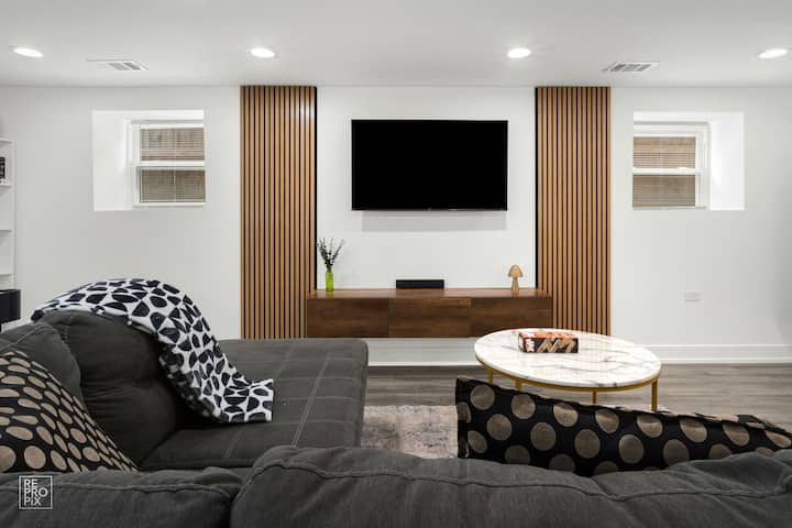 Modern Gem | Game Room,18 Min Dt, Full Kitchen - Ashburn - Chicago