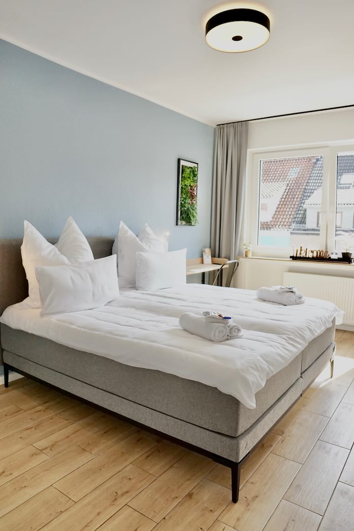 Urbaner Komfort In Zentrumsnähe, Balkon, 6 Pers. - Brema