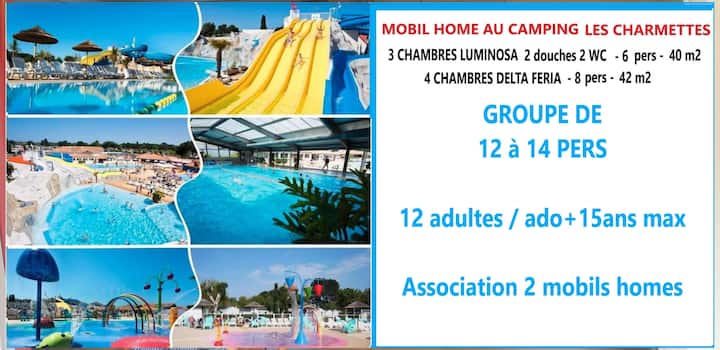 Groupe 12 à 14 Pers (12 Adultes / Ado+15ans Max) - Les Mathes